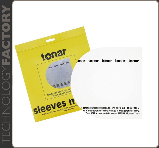 Tonar 10" NoStatic Inner Sleeves